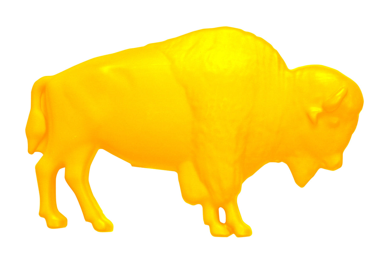 The Original Yellow Buffalo Lawn Ornament – GO Pink Buffalo
